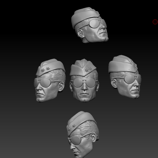 STL file gi joe classified general hawck 90s style 🦸 ・3D printing ...