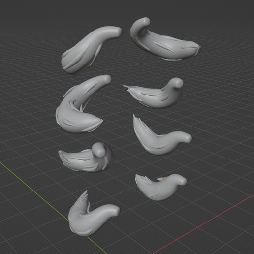 Archivo STL Furry tails pack 💂 ・Diseño de impresora 3D para descargar・Cults