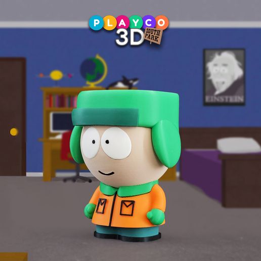 🎨 Kyle (South Park)・ 3D File for 3D printing・Cults