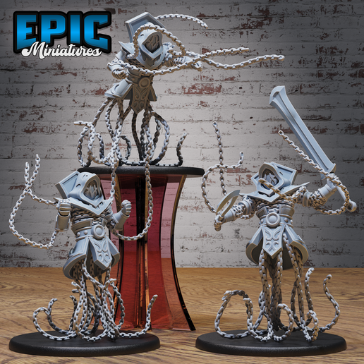 👹 Chain Golem Set ‧ DnD Miniature ‧ Tabletop Miniatures ‧ Gaming ...