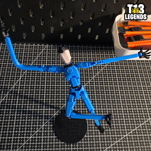 🦸 Mister Fantastic Reed Richards Inspired T13 Legends Dummy 13 Figure・ 3MF File for 3D printing ...