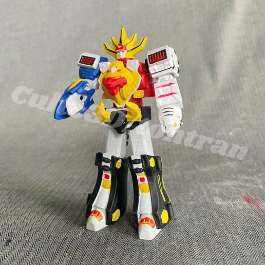 🤴 Gao King Hyakujuu Gattai・ STL File for 3D printing・Cults