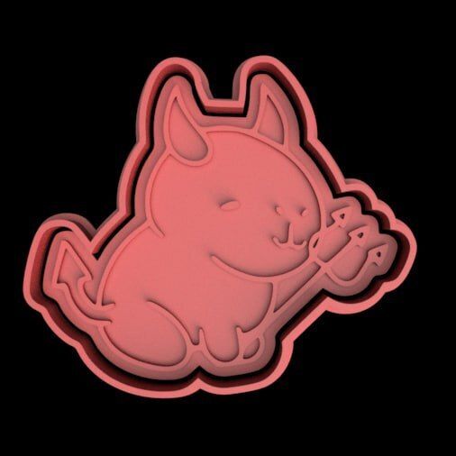 STL file capybara cutter + capybara stamp / capybara cutter + stamp 🍪 ...