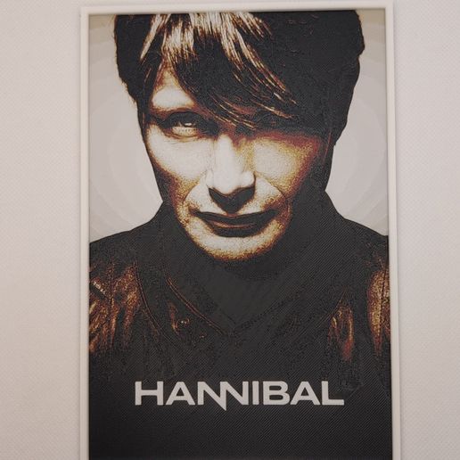 🎃 Hannibal (2013) - Series Poster v1・Free STL File for 3D printing・Cults