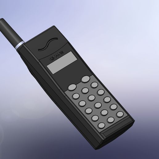 Free STL file ERICSSON GA318 cell phone 1:1 dummy 📞 ・Object to download ...