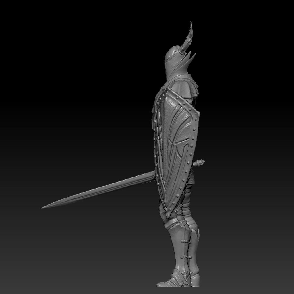 Download STL file Black Knight Dark Souls one sixth scale kit • 3D ...