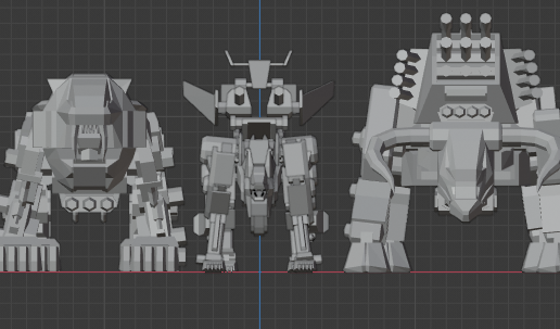 🧸 Zoids - Original Blitz Team・ STL File for 3D printing・Cults