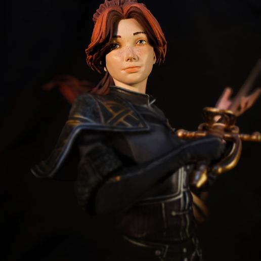 ♀️ Maelle - Expedition 33 Game Figure for 3D Printing・3D Print・Cults