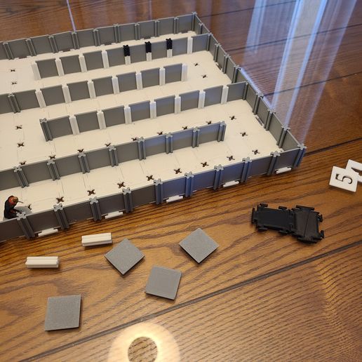 🗺️ DND Simple modular map・Free STL File for 3D printing・Cults