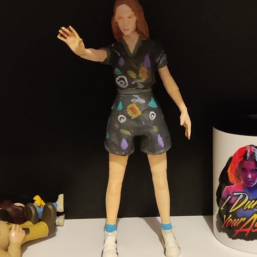 3D printing Eleven Stranger Things • made with Artillery x2・Cults