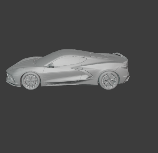 🚗 2020 Chevy Corvette C8 Stingray・ STL File for 3D printing・Cults