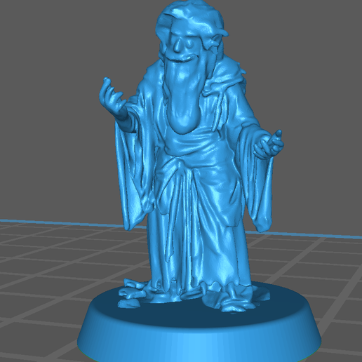 STL file Poor human mage 🧙 ・3D print object to download・Cults