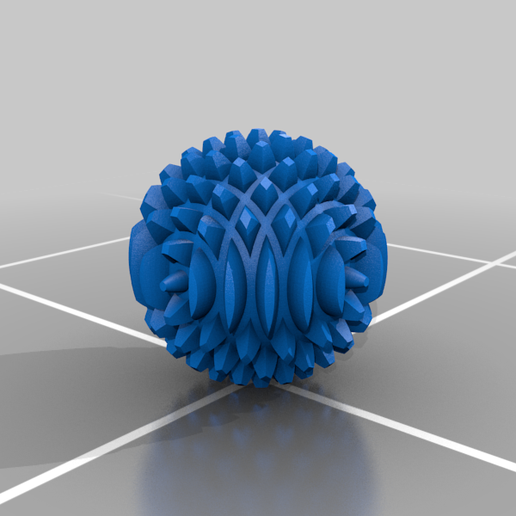 ⚙️ Spherical Gear with Monopole・Free STL File for ・Cults
