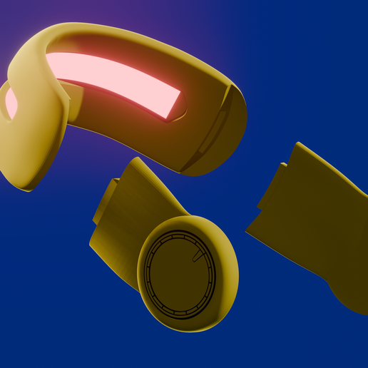 🥽 Accurate Cyclops Visor / X-Men 97' Series・ STL File for 3D printing・Cults