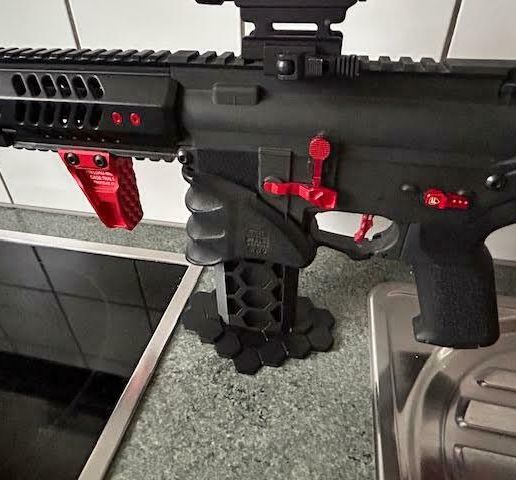 🔫 Gun Stand M4・ STL File for 3D printing・Cults