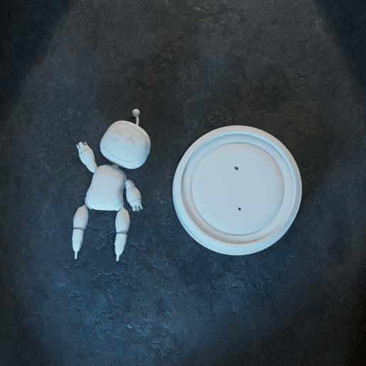 STL file AstroBot Classic 🎮 ・Model to download and 3D print・Cults