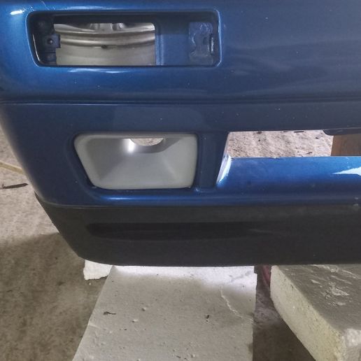 3D printer Air Intake Vents - Ducts Golf MK2 Jetta GTI 55mm Big Bumper ...