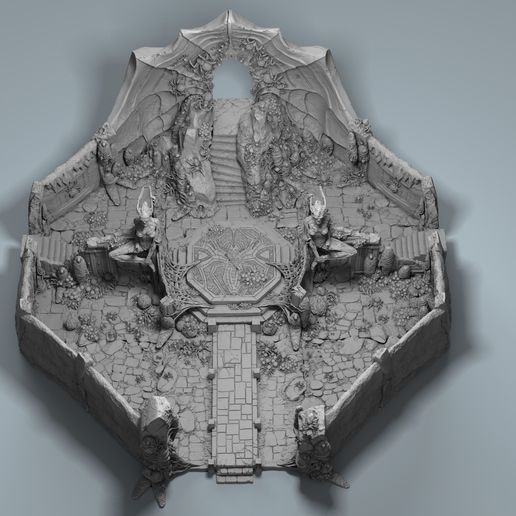 🕷️ BUNDLE#07 - SPIDER QUEEN LAIR・ 3D File for 3D printing・Cults
