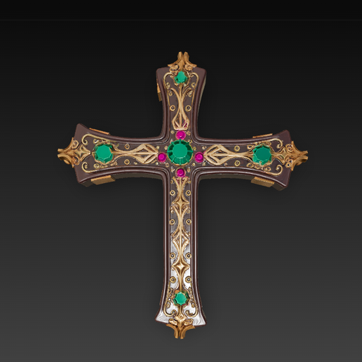 Croix/ Cross・ STL File for 3D printing・Cults