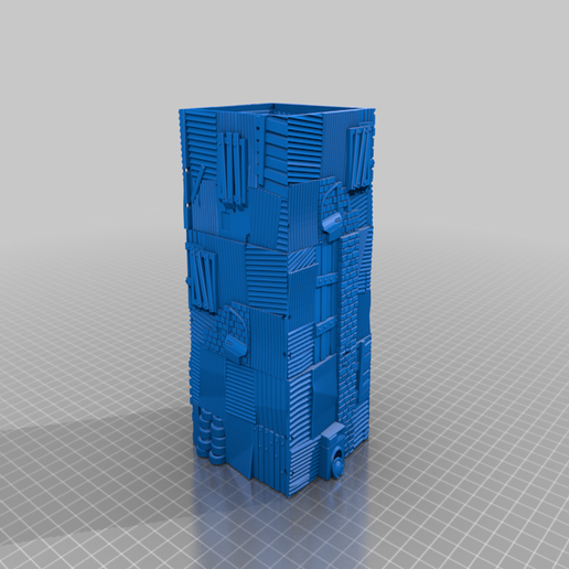 🎲 Shanty dice tower/watch tower・Free 3D File for ・Cults