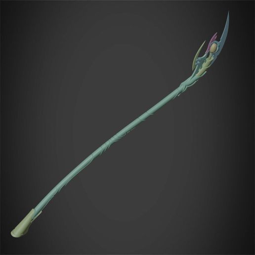 🦸 Loki Chitauri Scepter Full Height for Cosplay・ STL File for 3D ...