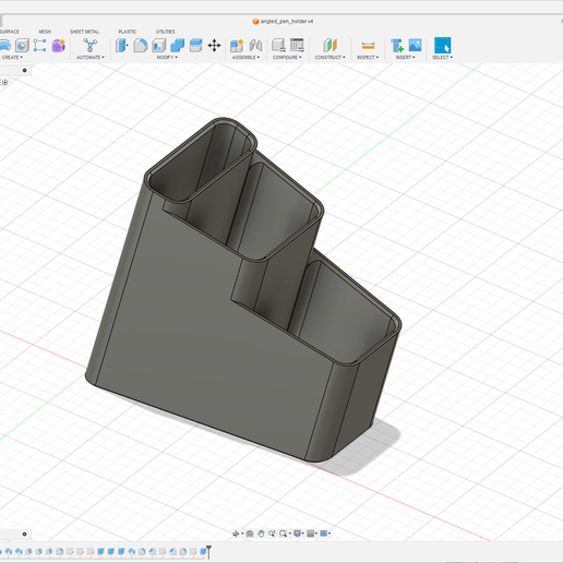 Free STL file Angled pen holder 🖊️ (3MF)・Object to download and to 3D ...