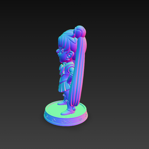 🌙 Sailor moon・ STL File for 3D printing・Cults