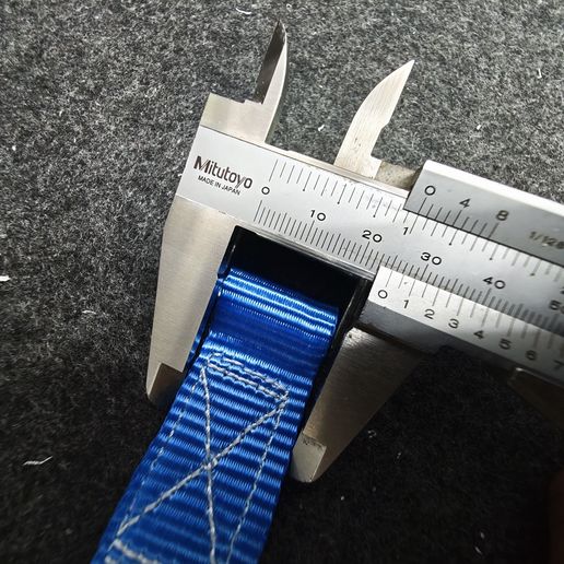 🔒 Simple tensioning strap lock for locking / 25mm・Free STL File for 3D ...