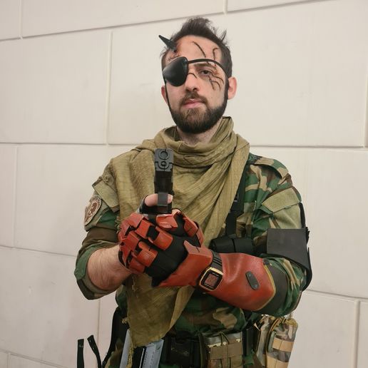 🐍 MGS Venom snake cosplay pack・ STL File for 3D printing・Cults
