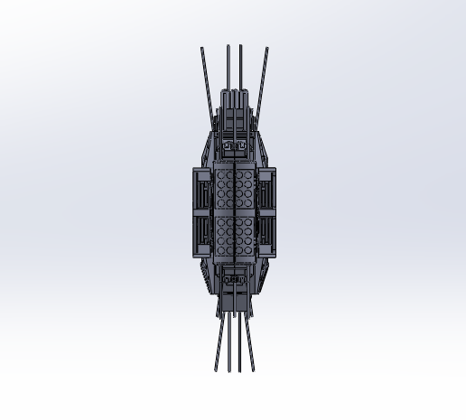 🆓 Free Planet Alliance Hyperion (1:3000) in the LoGH・ STL File for ・Cults