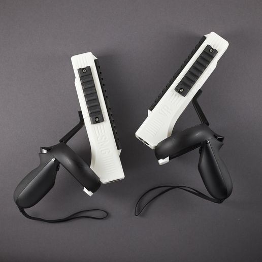 🧲 Fast SMG MK2 VR Gunstock Quest2 Quest1・ STL File for 3D printing・Cults