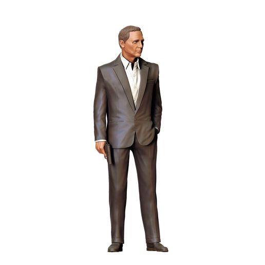 👾 N3 Daniel Craig James Bond・ STL File for 3D printing・Cults