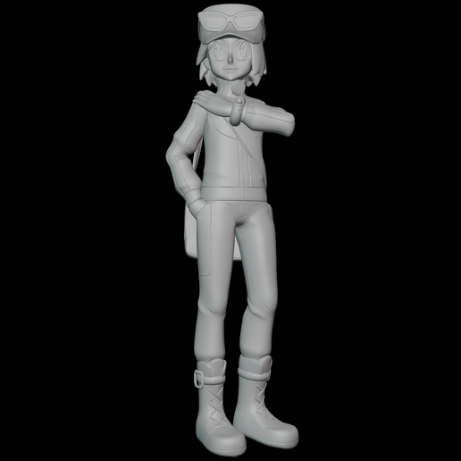 Archivo STL Kalos Protagonists Pokemon Figures 🐉 ・Idea de impresión 3D ...