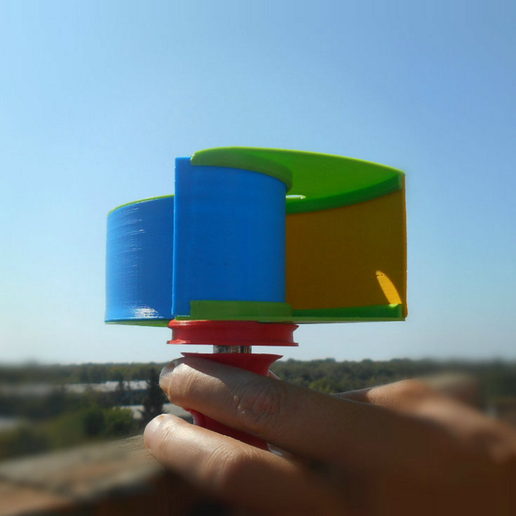 🌬️ Ugrinsky wind turbine.・Free STL File for ・Cults