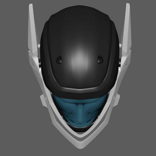 🪖 Genji Helmet Overwatch 3D print model・ STL File for 3D printing・Cults