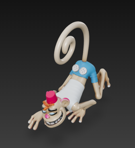 🐒 Mike the Monkey – Gorillaz・Free STL File for 3D printing・Cults