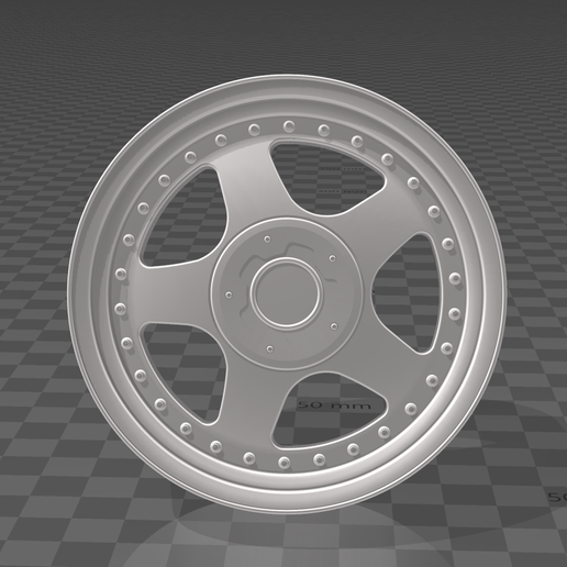 🚗 keskin kt1 rim for scale model・ STL File for 3D printing・Cults
