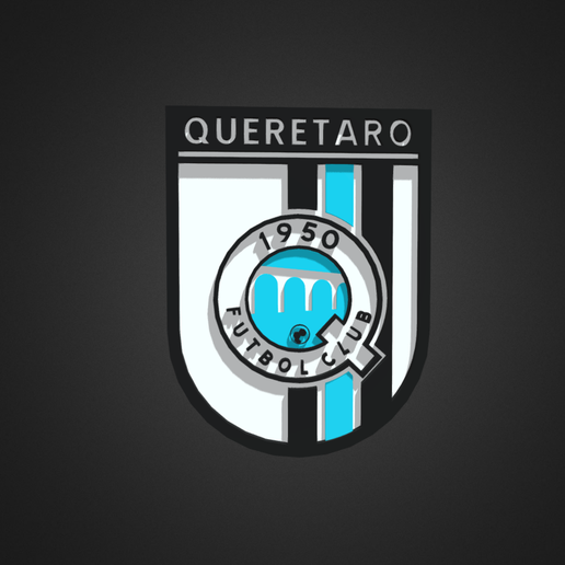 🛡️ Escudo Logo Queretaro・Archivo STL para Impresión 3D・Cults