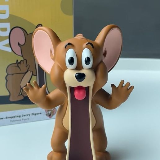 👄 Jerry Open Mouth / Open Mouth Tom and Jerry・ STL File for 3D printing ...