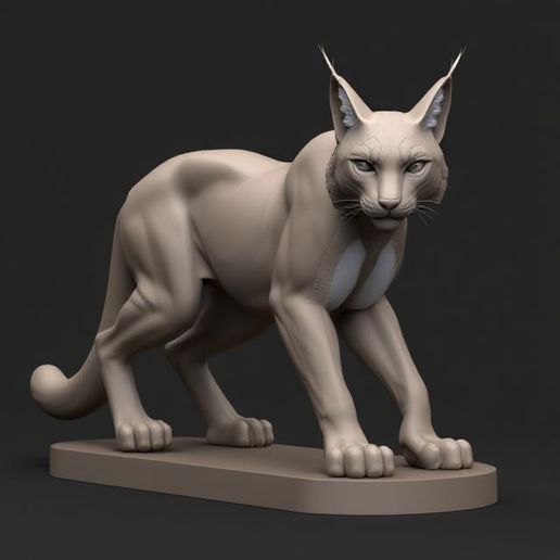 🆒 Lynx – Majestic and Stealthy 3D Model・ STL File for 3D printing・Cults