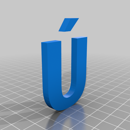 Free 3D file Magyar ABC karakterei és a számok 🧞‍♂️ ・3D print design to ...
