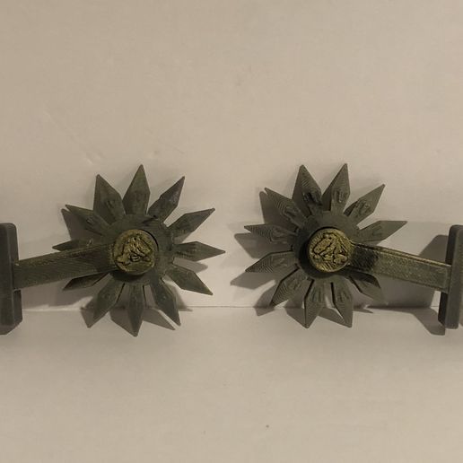 🤠 print in place Croc Spurs・Free STL File for 3D printing・Cults