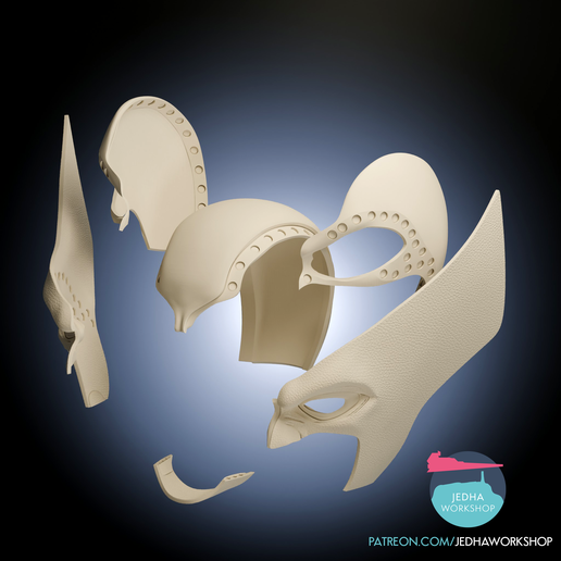 🪖 Wolverine Cowl (90's Animated) 3D Print Files (X-Men: The Animated ...