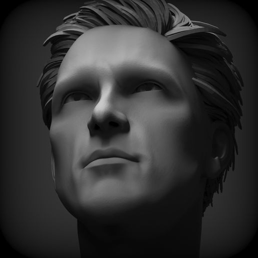 Archivo STL Bruce Wayne | Batman | Realistic 3D model head Character ...
