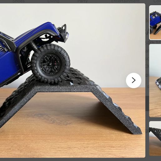 🚗 Mini Crawler Course Track・ STL File for 3D printing・Cults