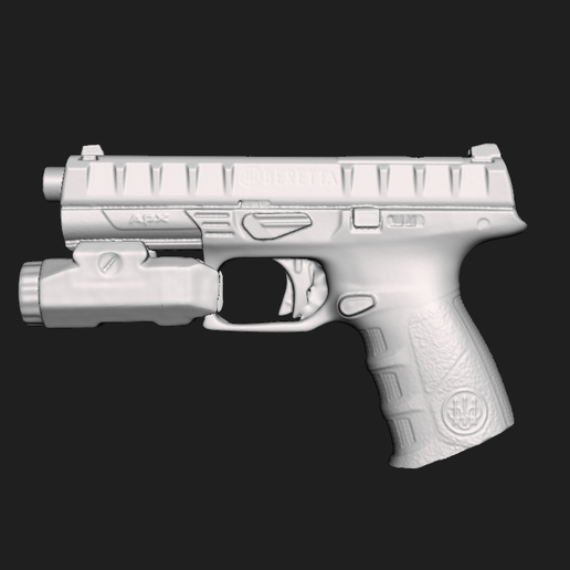 STL file Beretta Apx Inforce APL Real Size 3d Scan Gun Mold 🩻 ・3D print ...
