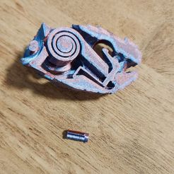3D printable Biting snake・Cults
