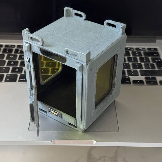 🌍 Aliens Earth Crate・ STL File for 3D printing・Cults