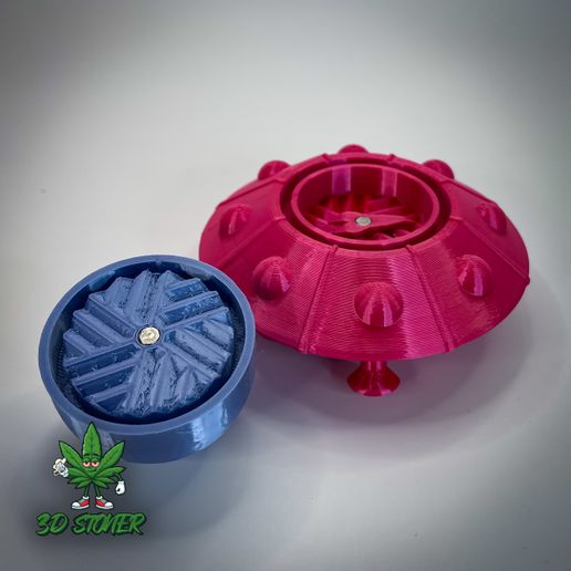 👾 Galactic Ganja・ 3D File for 3D printing・Cults