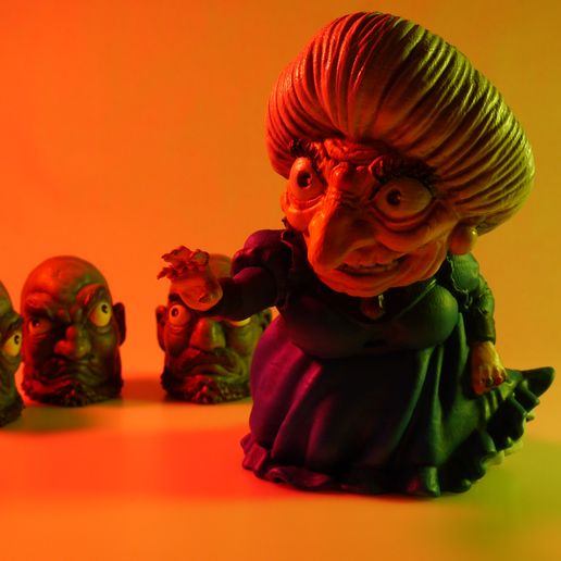 🧙‍♀️ Yubaba・ STL File for ・Cults